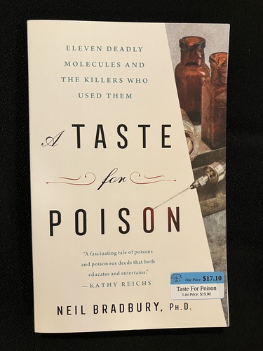 A Taste for Poison – The Dog Eared Book