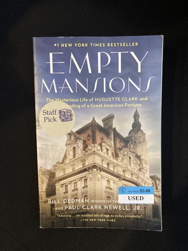 Empty Mansions – The Dog Eared Book