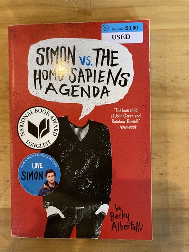 Simon vs. the Homo Sapiens Agenda – The Dog Eared Book