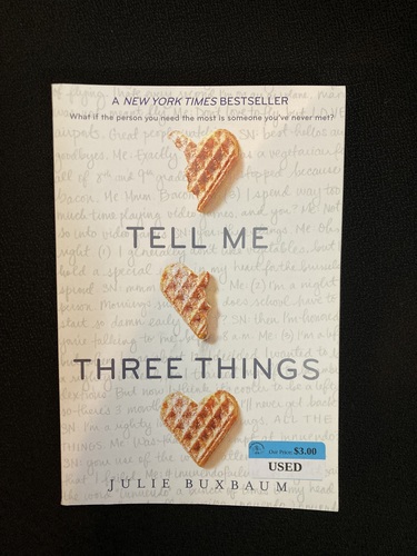 Tell Me Three Things – The Dog Eared Book