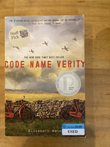Code Name Verity – The Dog Eared Book