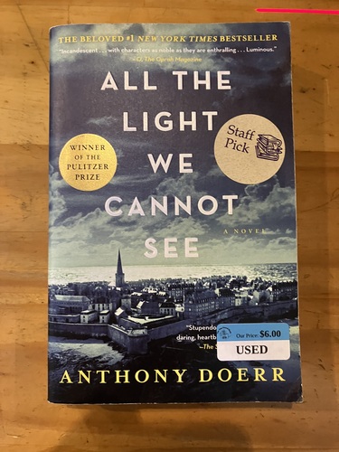 All the Light We Cannot See – The Dog Eared Book