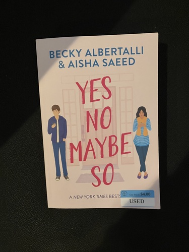 Yes No Maybe So – The Dog Eared Book