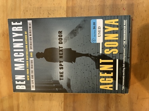 Agent Sonya – The Dog Eared Book