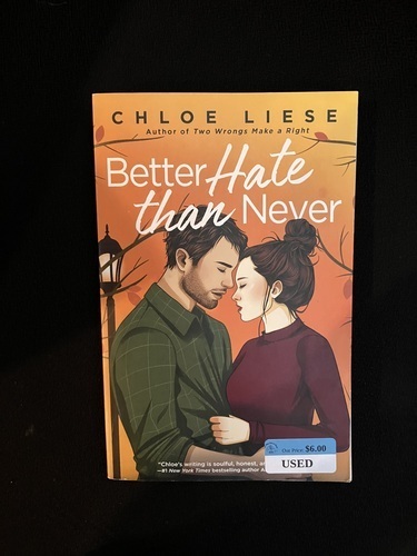 Better Hate than Never – The Dog Eared Book