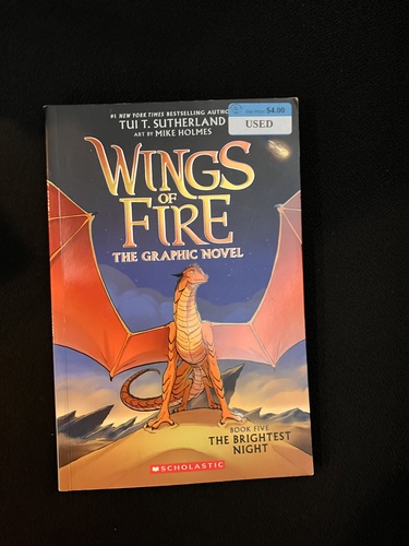Brightest Night (Wings of Fire Graphic Novel #5): a Graphix Book – The ...